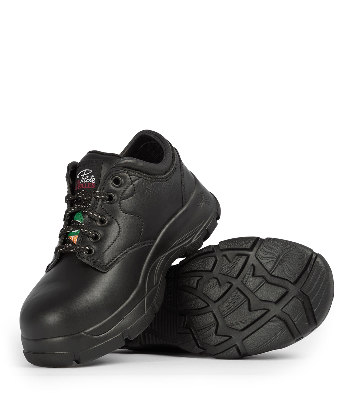 PF607 | Souliers de travail léger en cuir nubuck, plaque en composite